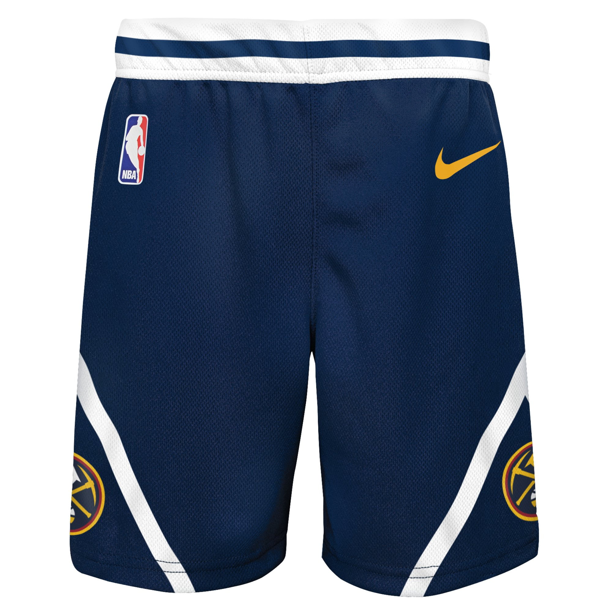Toddler Nike Navy Denver Nuggets Icon Replica Shorts - Walmart.com