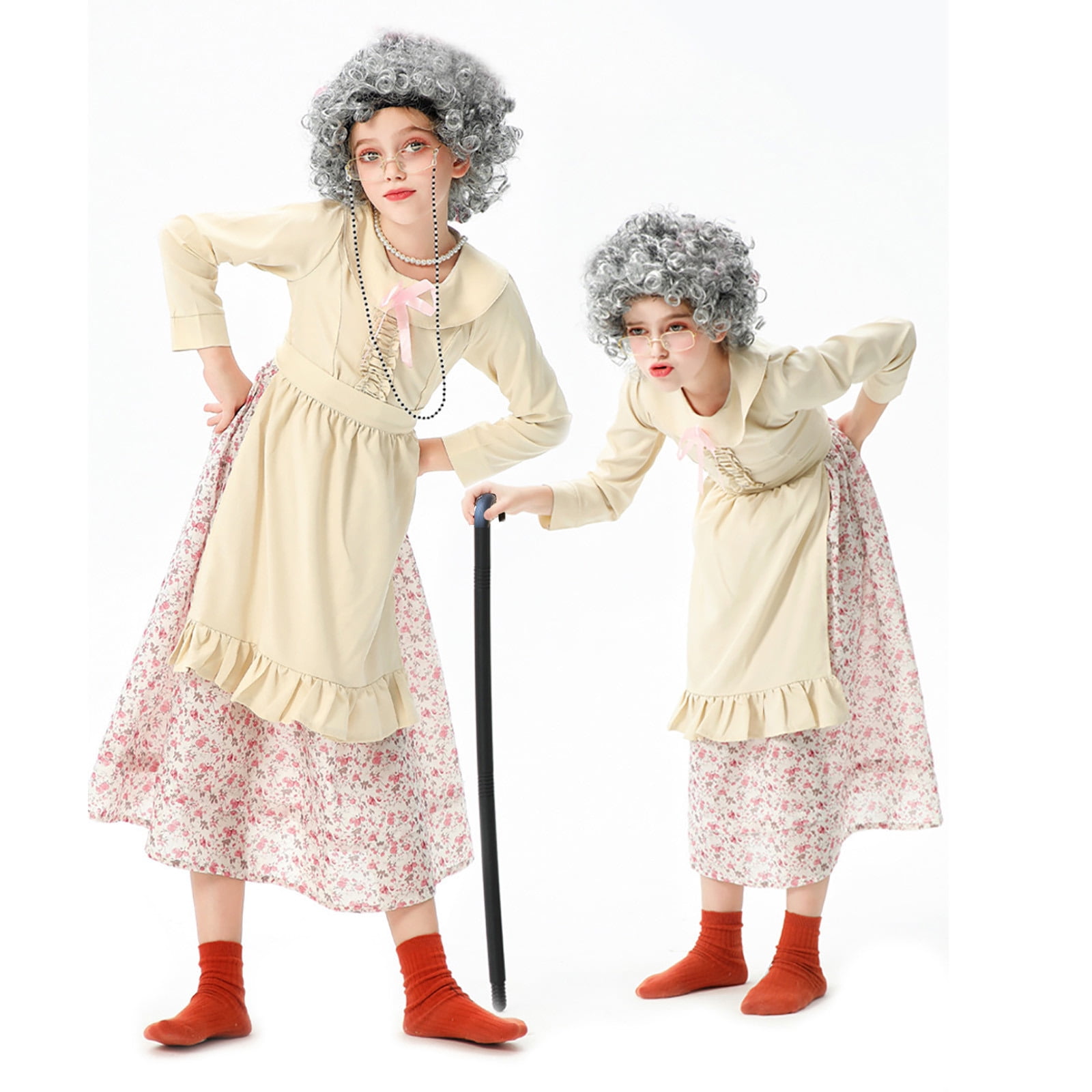 Toddler Old Lady Outfits for Girls 100 Year Old Outfits for Girls ...