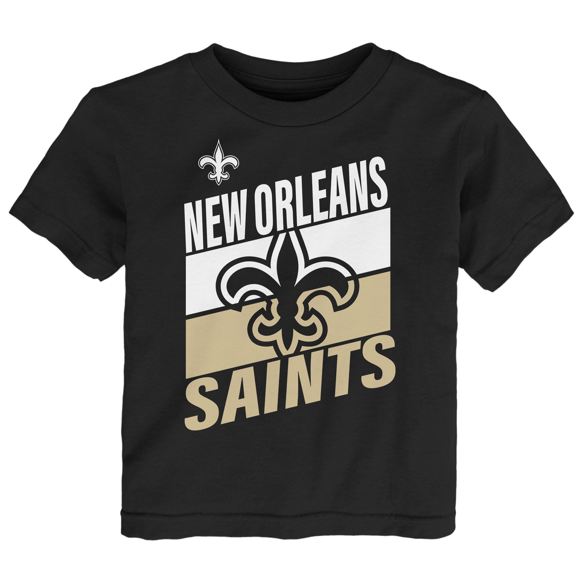 Toddler Outerstuff Black New Orleans Saints Teamwork T-Shirt - Walmart.com