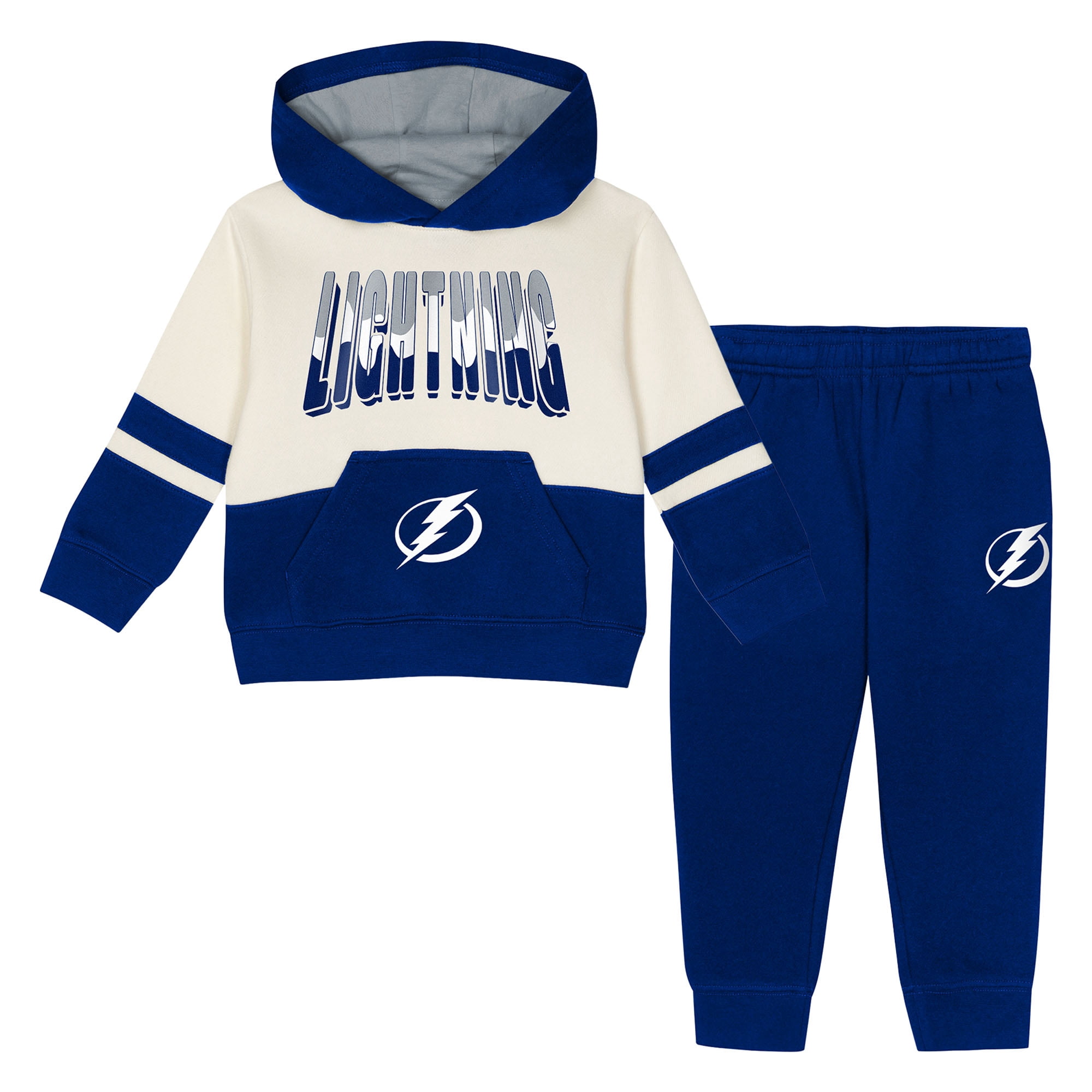 Toddler Outerstuff Blue Tampa Bay Lightning Chants and Cheers Fleece ...