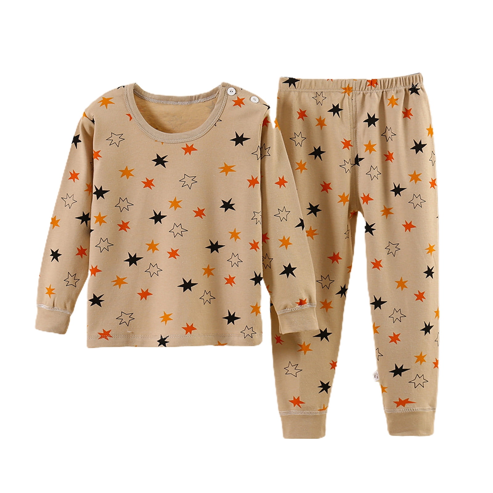 Toddler Pajamas Girls Boys 2 To 12 Years Old German Velvet Thermal ...