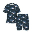 Toddler Pajamas Set - Cartoon Happy Cute Shark 2 pcs Short Baby Kids ...