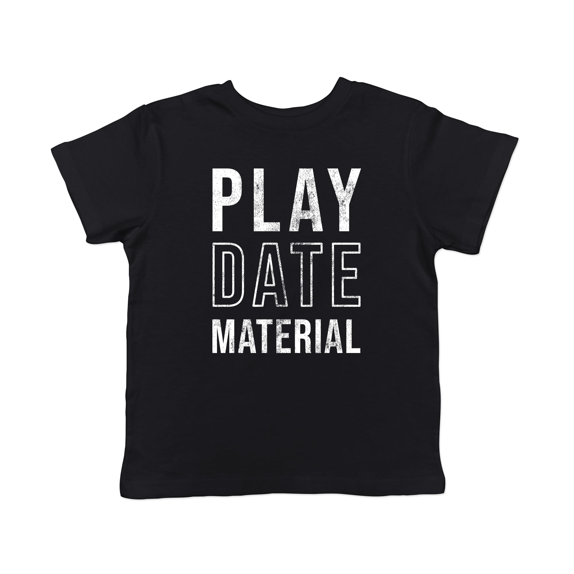 Toddler Play Date Material T Shirt Funny Children Playing Joke Tee for ...