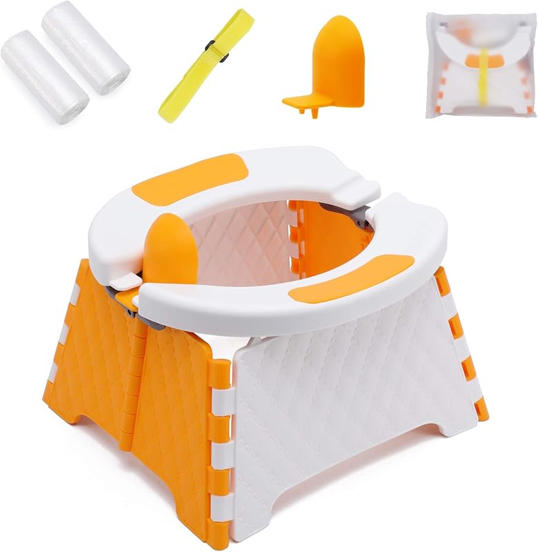 Toddler Portable Potty Training Seat for Kids Baby Foldable Toilet ...