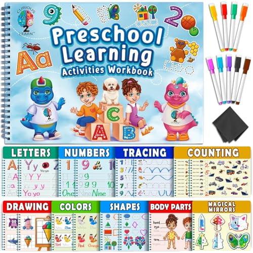 Toddler Preschool Learning Activities | Handwriting Practice For Kids ...