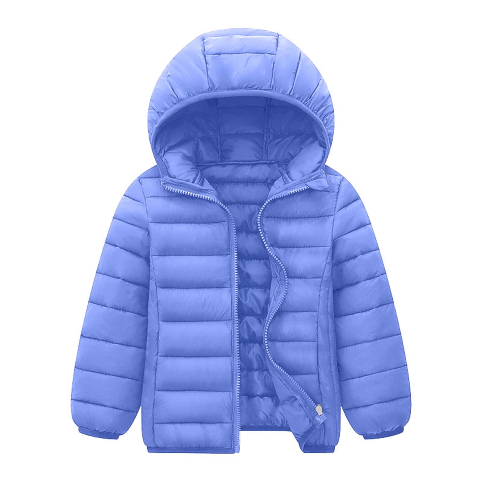 Toddler Puffer Coat Boy Winter Coat with Pocket Zipper Winter Hoodies ...