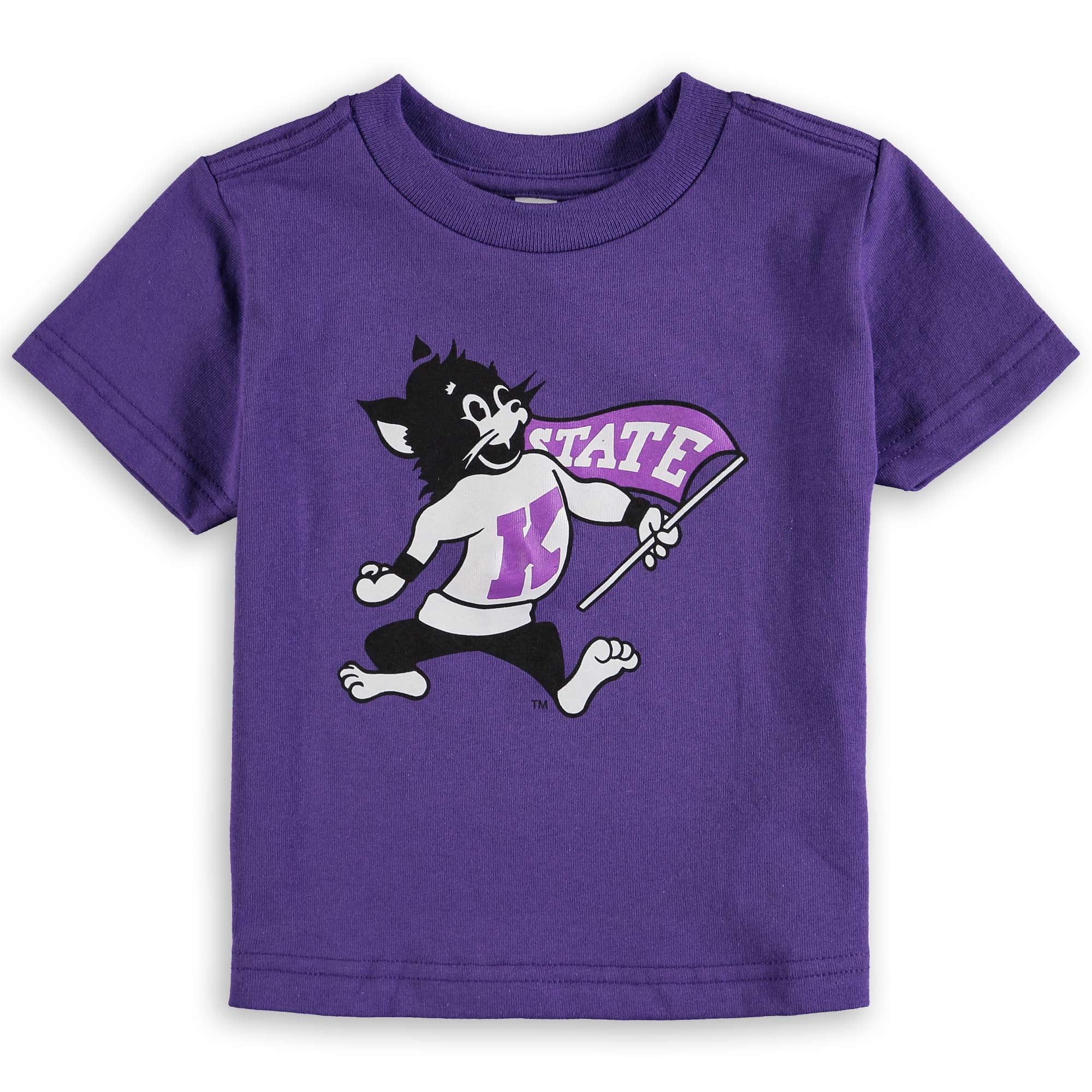 Toddler Purple Kansas State Wildcats Big Logo T-Shirt - Walmart.com