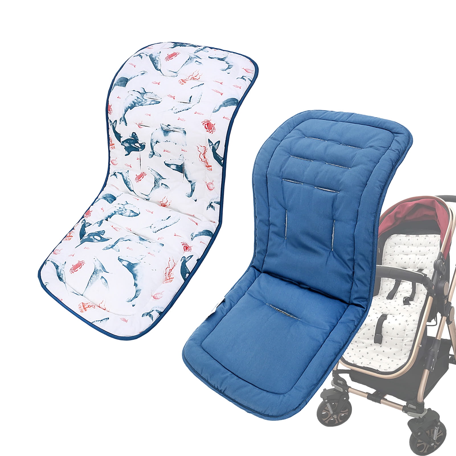 Toddler Pushchair Seat Liners,Seat Liner for child Pushchair Car,Double ...
