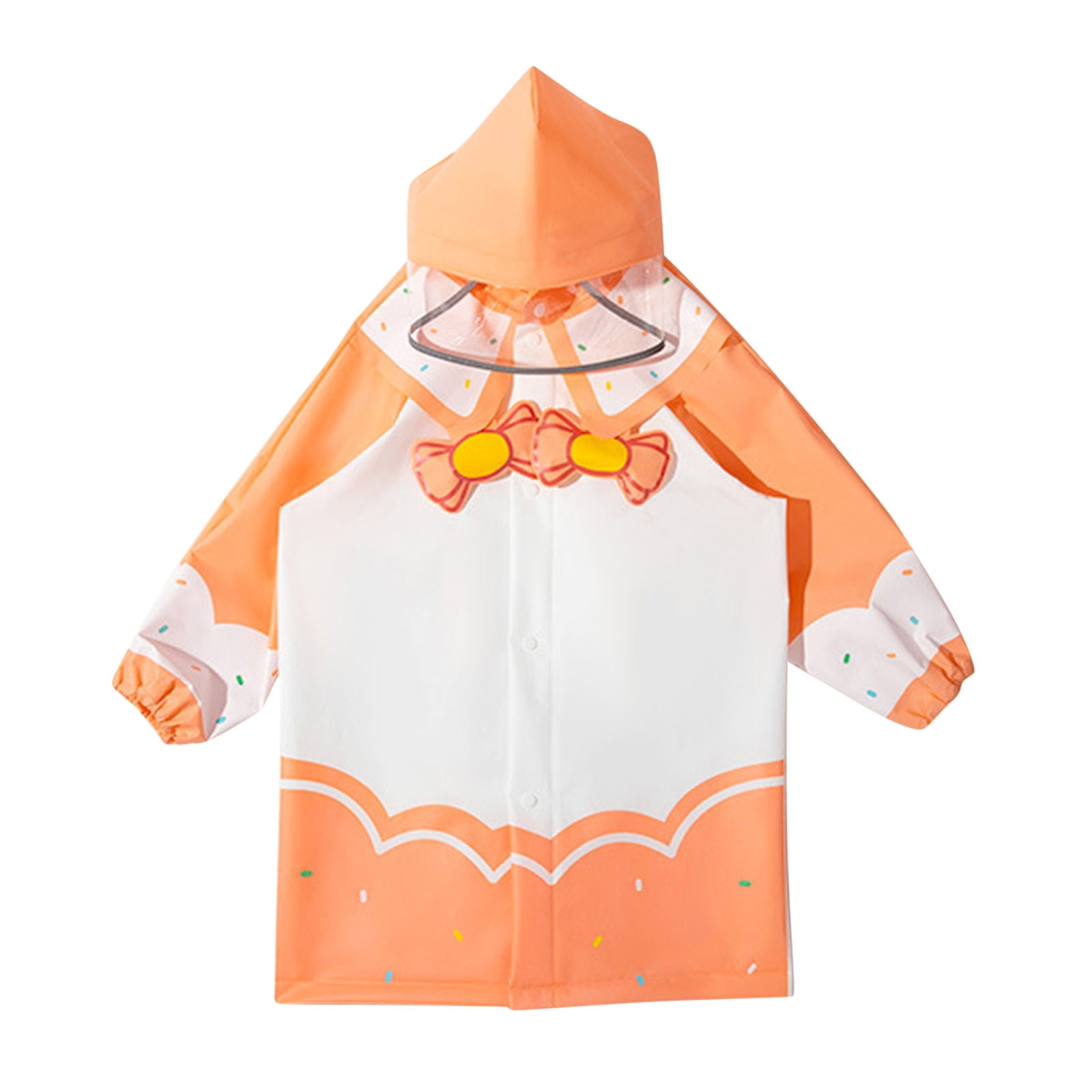 Toddler Rain Jacket Kids Toddler Princess Print Waterproof Reflective ...