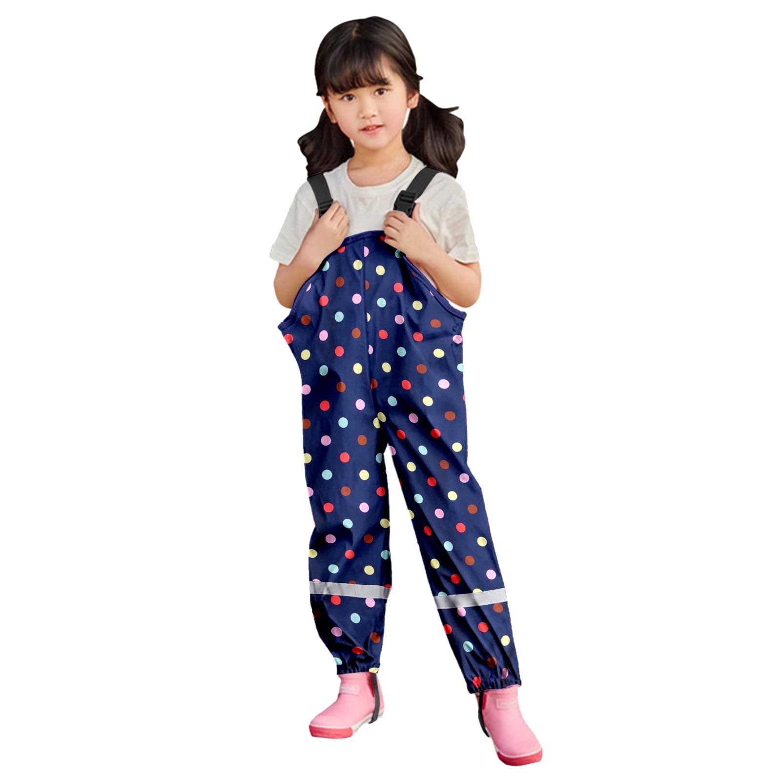 Toddler Rain Jacket with School Bag and Hood Students Children Solid ...
