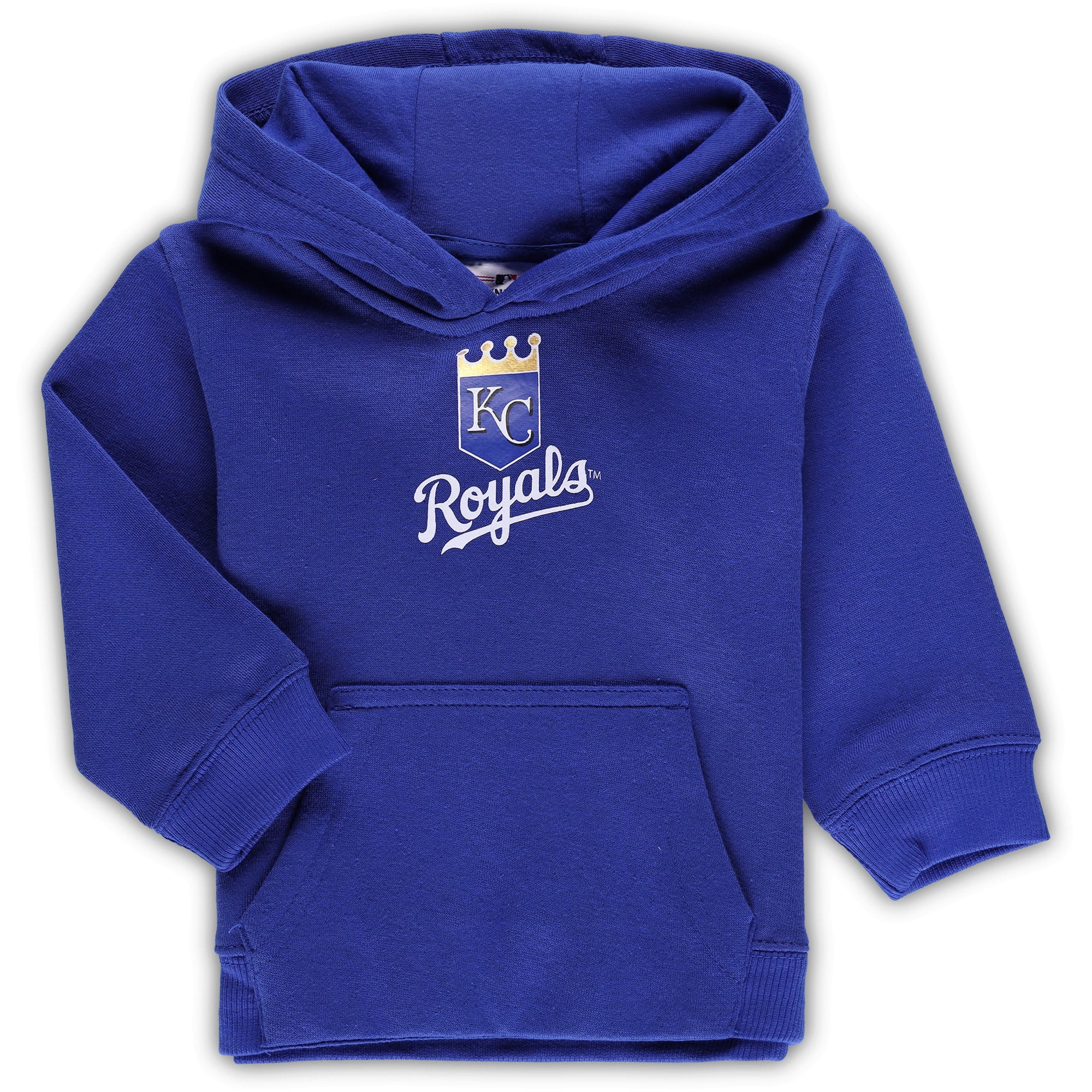 Toddler Royal Kansas City Royals Team Primary Logo Fleece Pullover ...