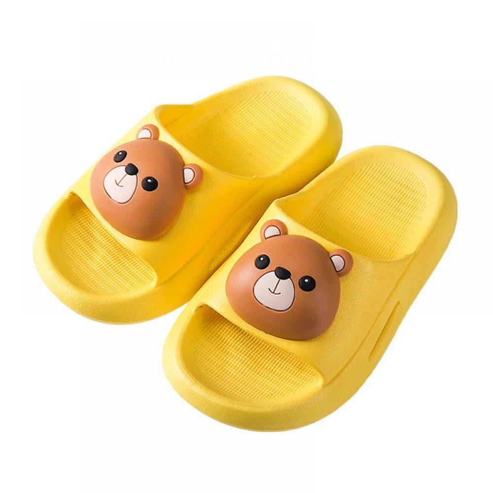 Toddler Sandals,Boys Girls Non-Slip Water Shoes Comfort Cartoon Slides ...