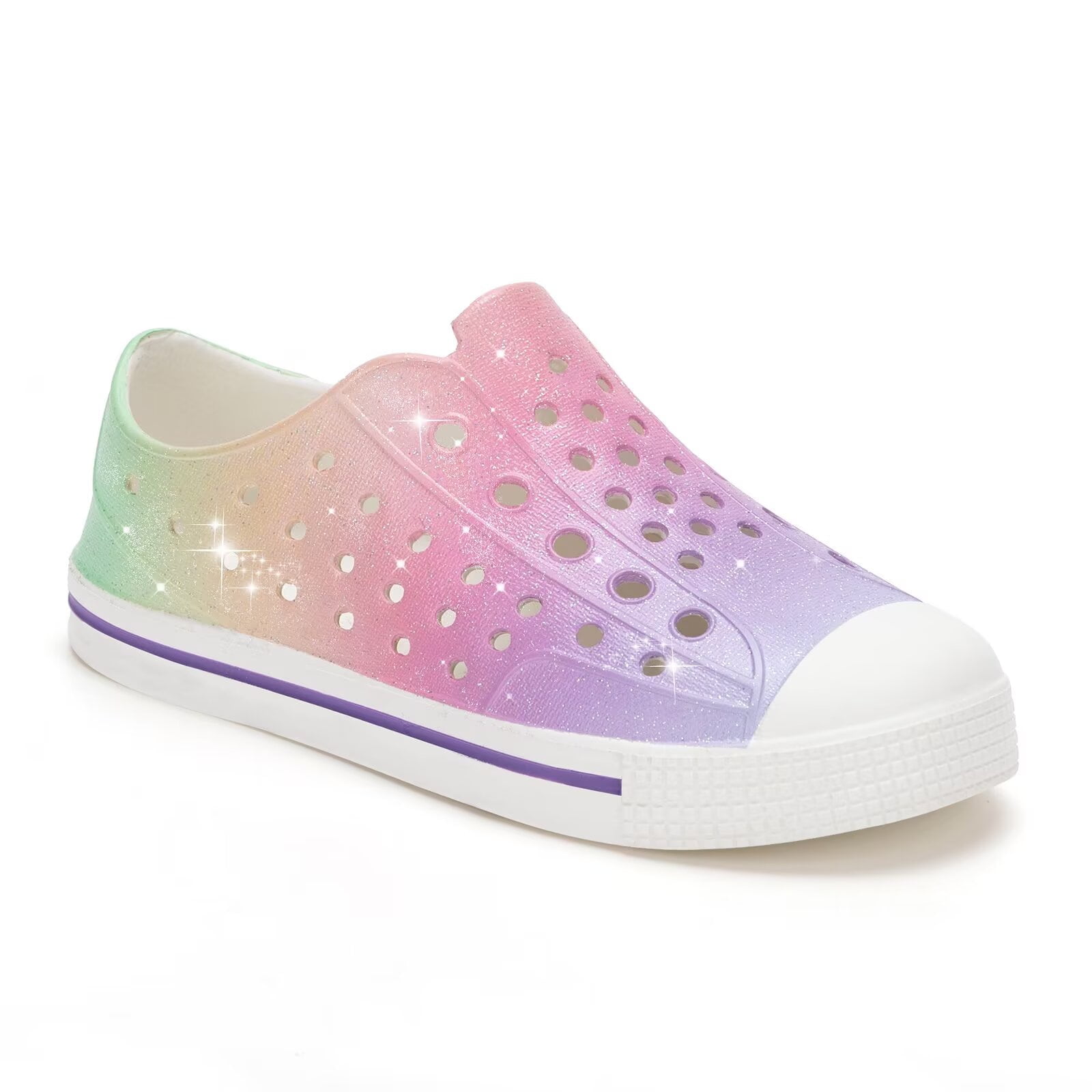 EUXTERPA Kids Water Shoes Girls Summer Quick Dry Sneakers Pool Beach ...