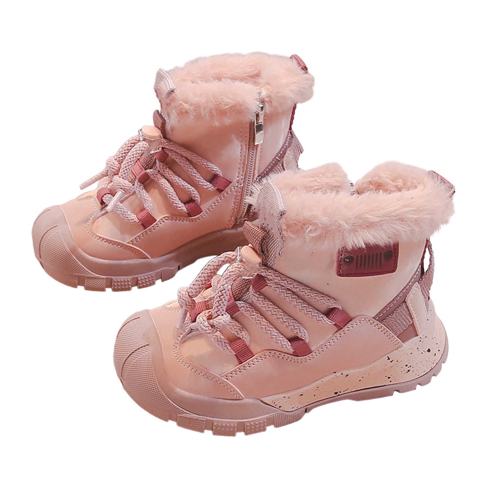 Toddler Shoes,Kids Winter Boots Warm Thick Snow Boots for Boys Girls ...