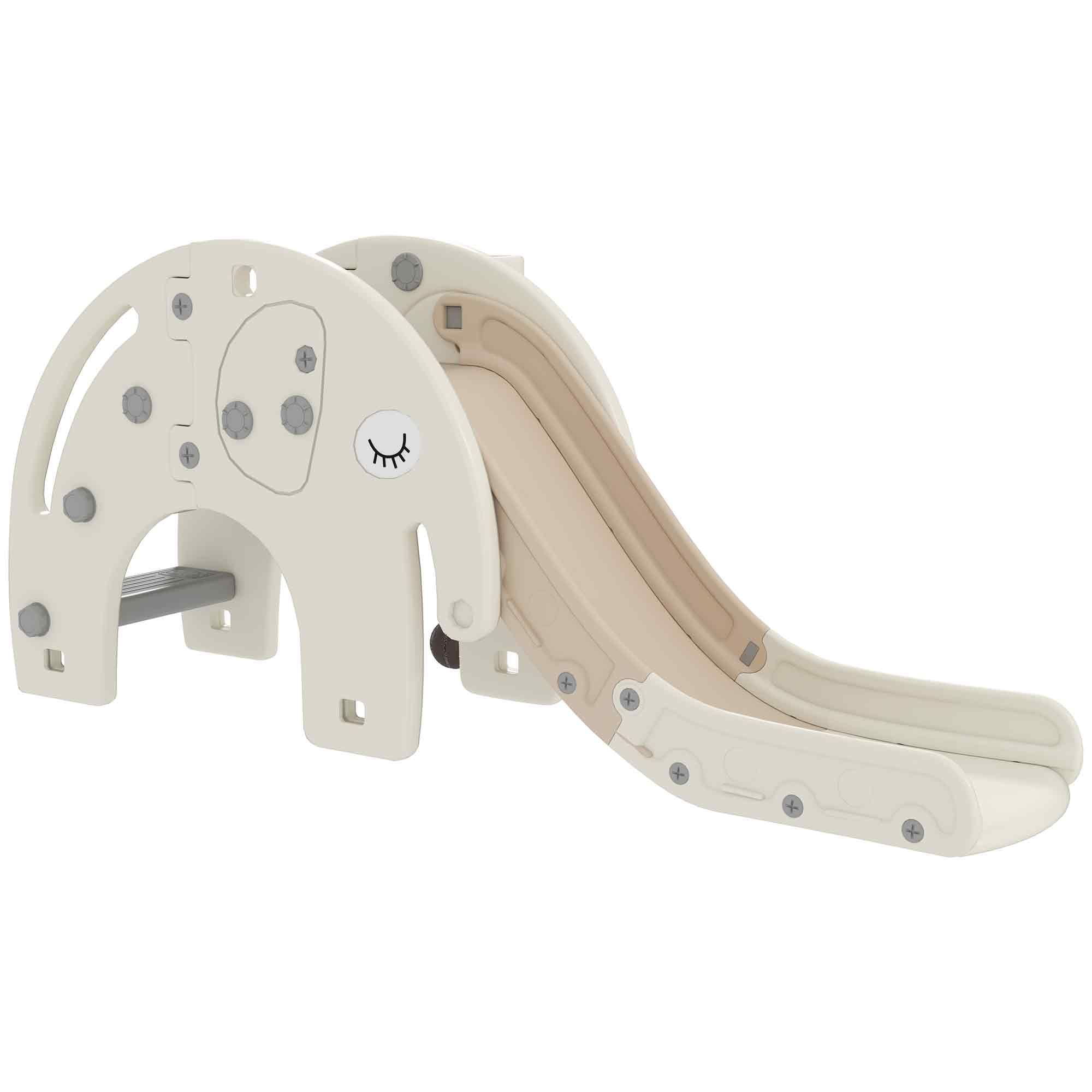 Toddler Slide 3-in-1 for 1-3 Year Olds - Indoor Climber & Basketball ...