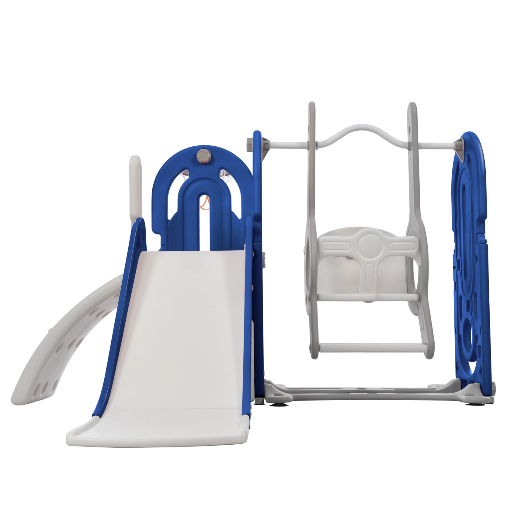 Toddler Slide, Climb and Swing Set, 5 in 1 Kids Playground Climber ...