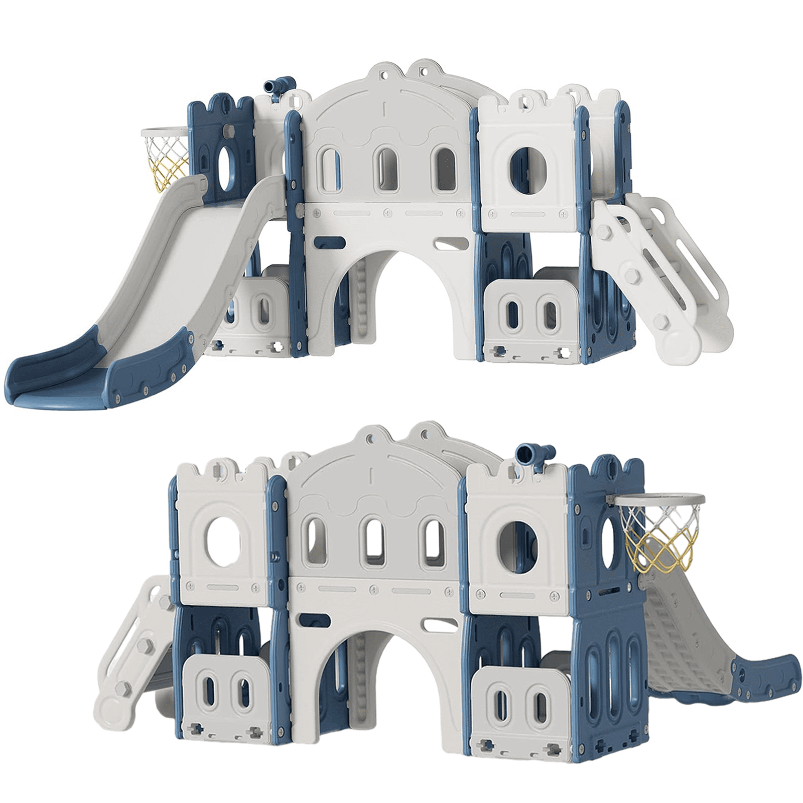 8-in-1 Freestanding Toddler Slide and Climber Set Nepal | Ubuy