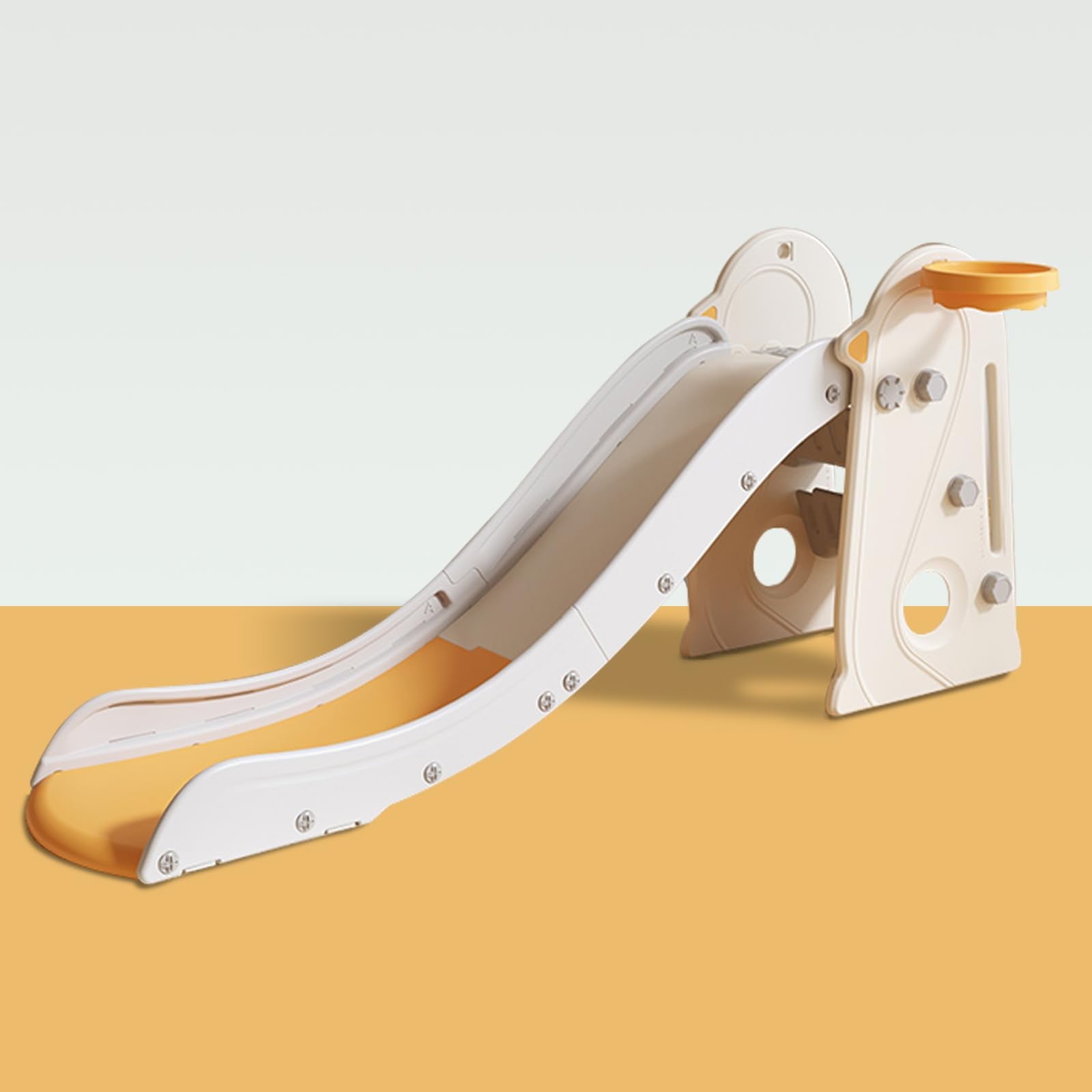 Toddler Slide Indoor Outdoor for Kids, 3 in 1 Foldable Kids Slide Easy ...