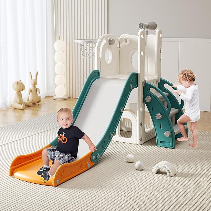 Toddler Slide Kids Climber Slides Baby Slider for Toddler Age 1-3,L ...