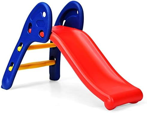 Toddler Slide, Sturdy Folding Baby Slide, Playground Slipping Slide ...