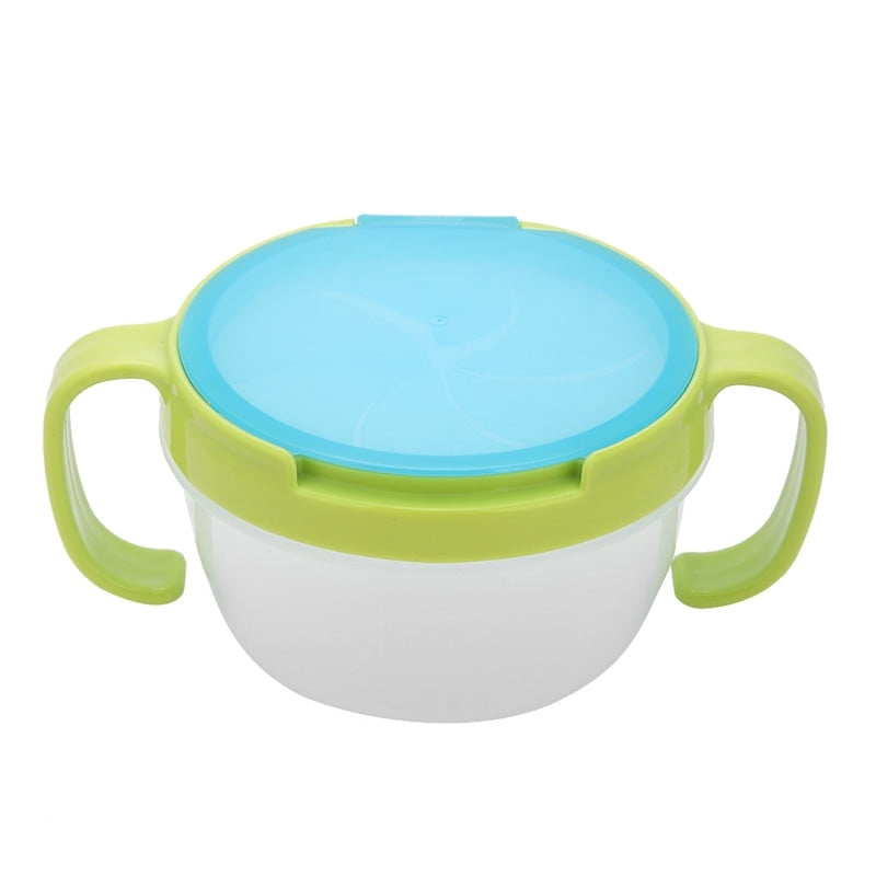 Toddler Snack Cups, Snack Cups for Toddlers Spill Proof, Portable Baby ...