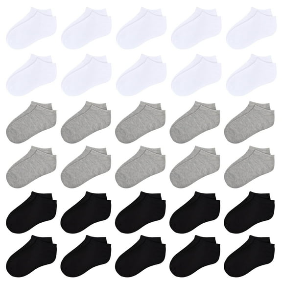 Gibobby Toddler Boys Girls Socks Kids Socks Boys Girls Athletic Ankle ...