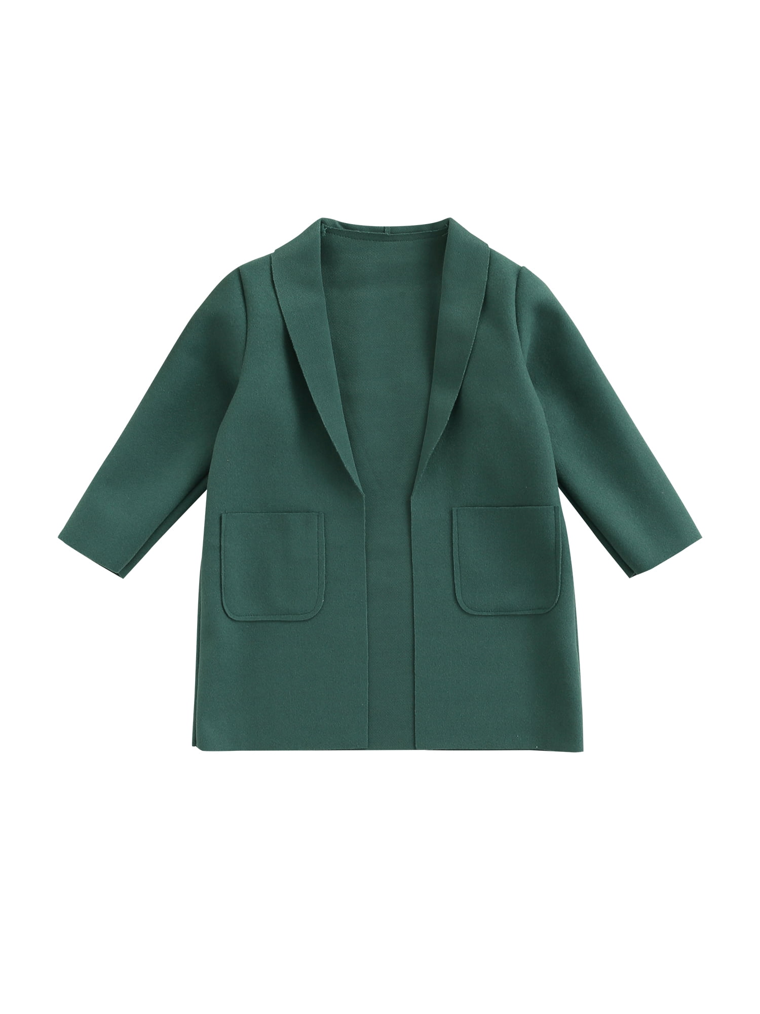 Toddler Spring Clothes Inafant Baby Boy Girl Coat Long Sleeve Solid ...