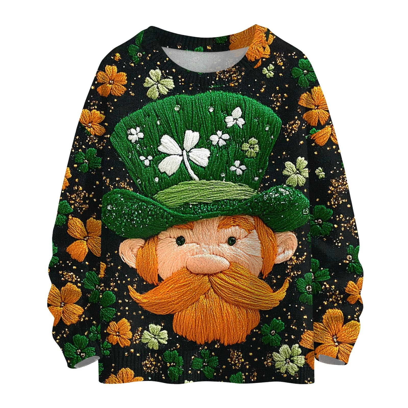 Toddler St Patricks Day Sweatshirt Size 13-14 Saint Patrick's Day Crew ...