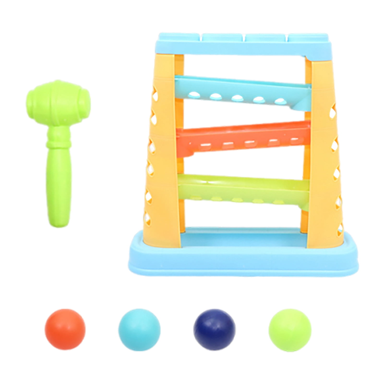 Toddler Stacking Hammer Toy 1-3 Years Fine Motor Skill Educational Toy ...