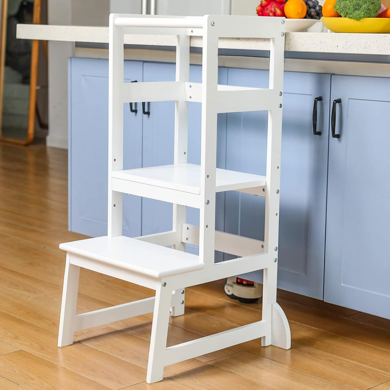 Toddler Standing Tower for Kitchen Counter, XXKQ Kitchen Step Stool for ...