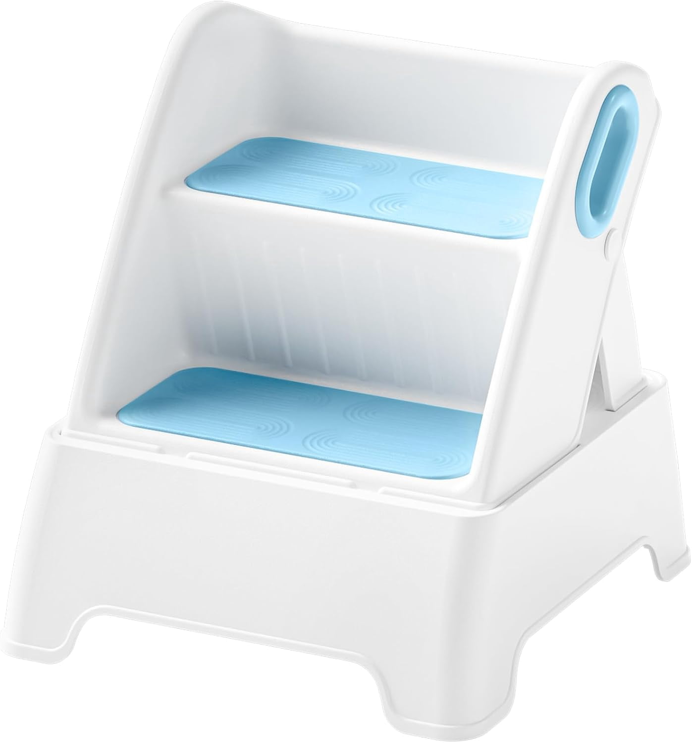 Toddler Step Stool,Adjustable 2 Step Stools for Kids,Removable Sitting ...