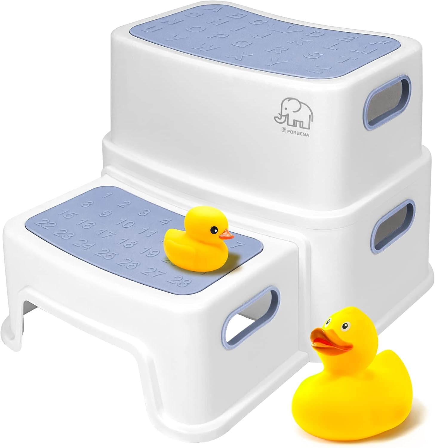 Toddler Step Stool for Bathroom Sink, 2 Step Stool for Kids Toilet ...