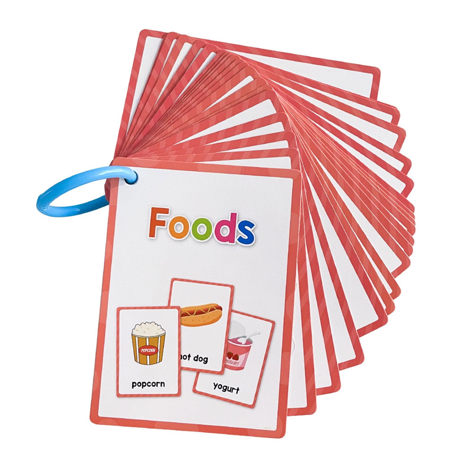 Toddler Study Card Educational English Vocabulary Flashcards 11x8cm for ...