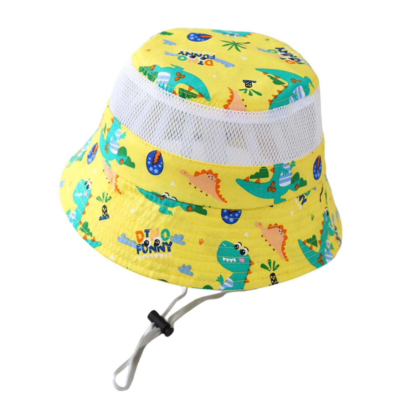 Toddler Sun Hats Kids Polyester Summer Lightweight Fisherman Cap Sun ...