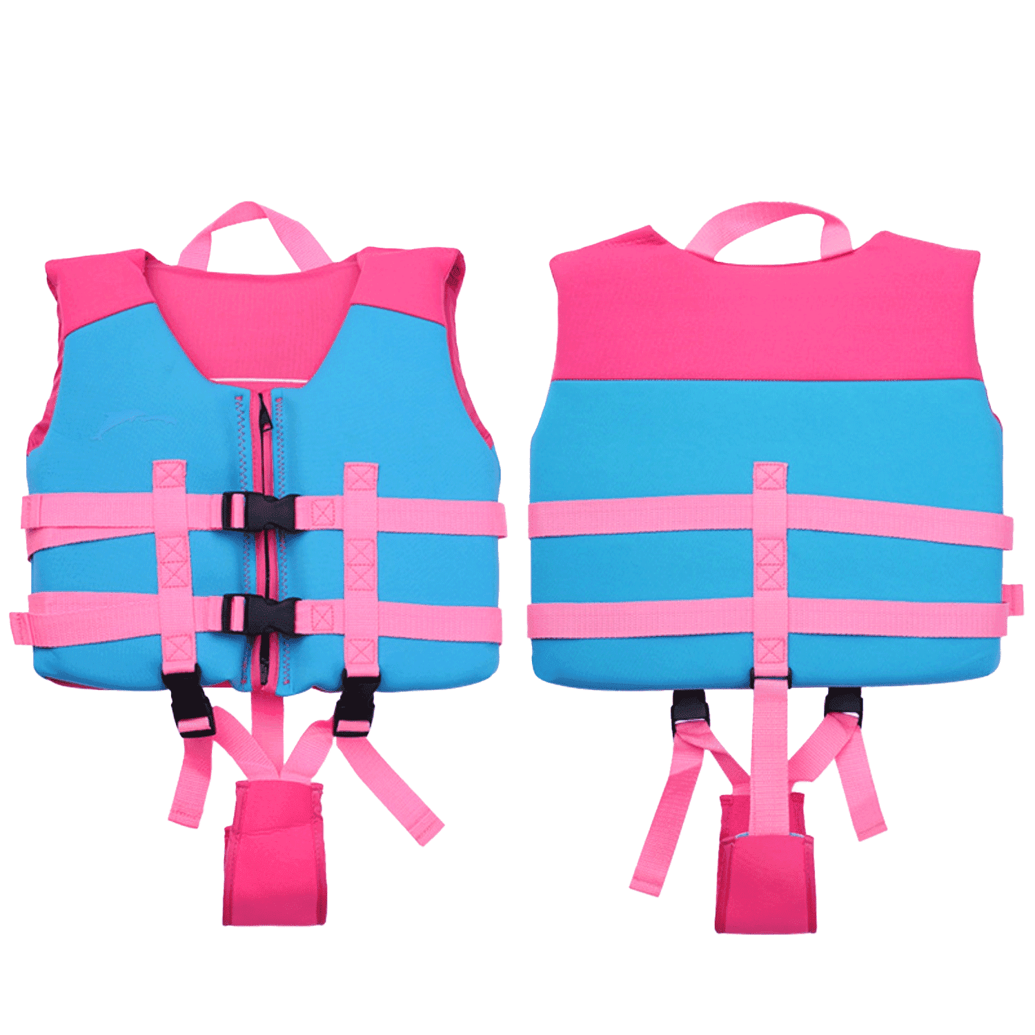 WYAJU Toddler Swim Vest, Kids Float Jacket with Dual Adjustable Safety ...