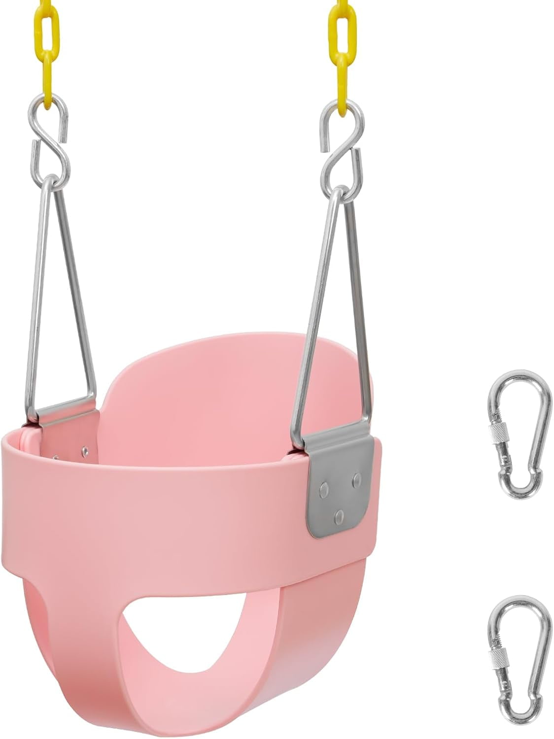 Toddler Swing - High Back Full Bucket Seat for Ages 1-3, 330lb Capacity ...