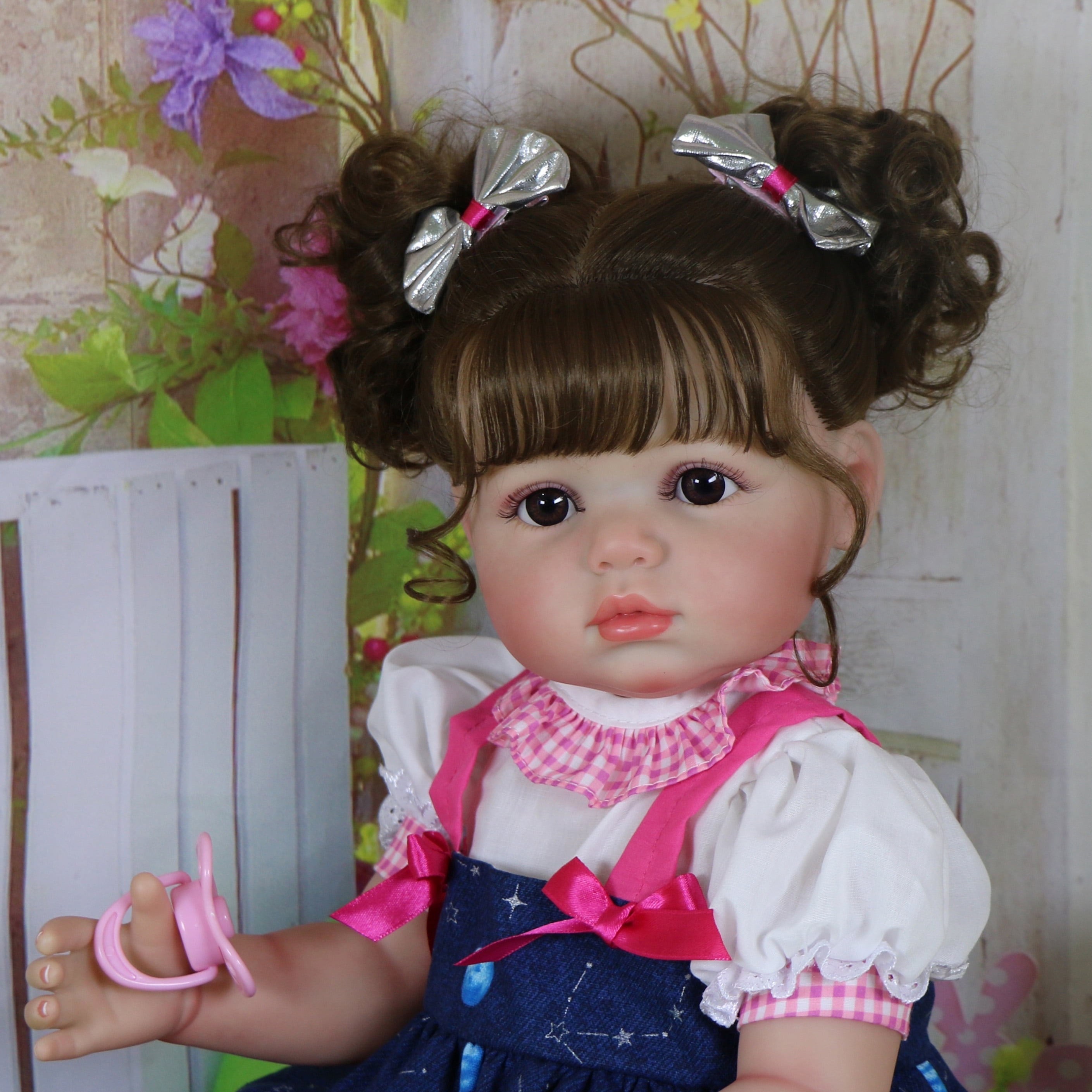 Toddler Time Babies, 22‘’ inch Realistic Newborn Baby Dolll with Hand ...