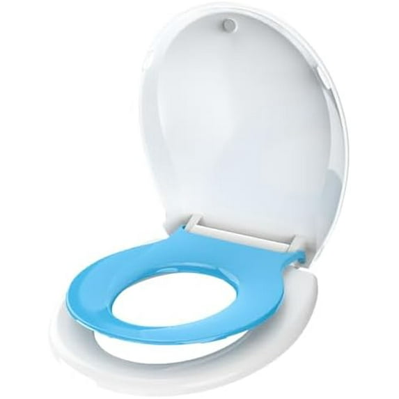 Toddler Toilet Seat with Potty Training Seat Round 16.5inch, 2 in 1 ...