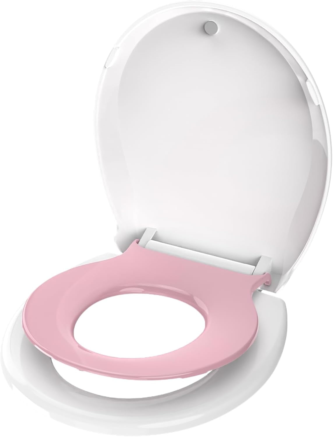 Toddler Toilet Seat with Potty Training Seat Round 16.5inch, 2 in 1 ...