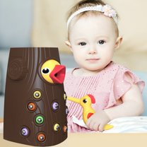 Screw Block Toy- Kids Wooden Manipulative with Screws and Screwdriver ...