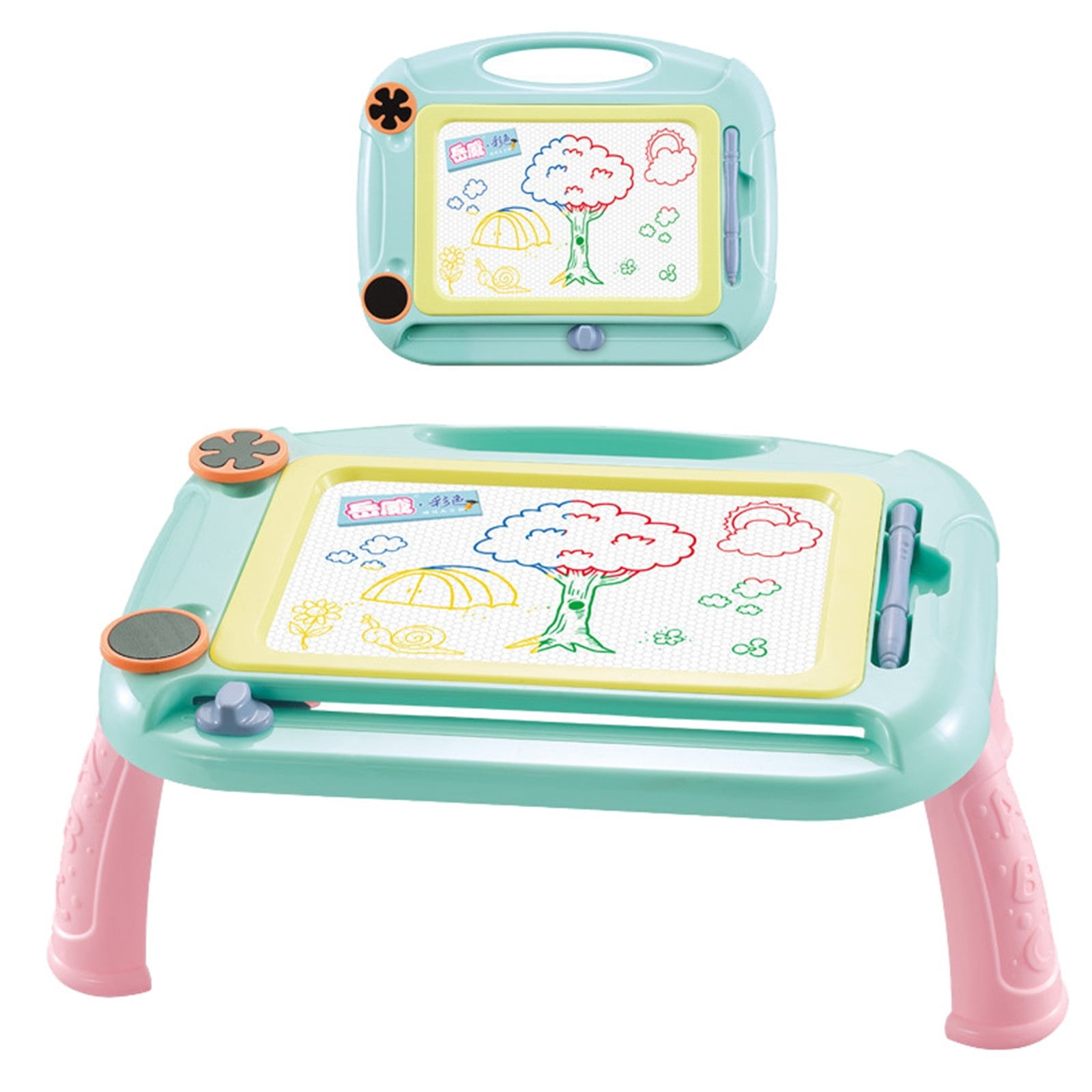 Toddler Girl Toys, Magnetic Drawing Board for 1 2 3 Year Old Girls Boys ...
