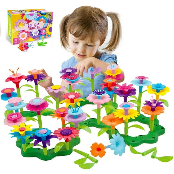 Flower Garden Building Toys for Kids and STEM Educational Sets
