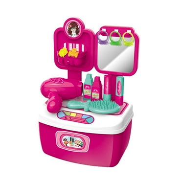 Kid Odyssey Kids Hair Salon Toys, Barber Playset Pretend Play Makeup ...