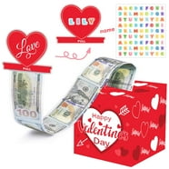 Teissuly Happy Birthday Money Box Cash Gift Pull, Cash Gift Box, Cash ...