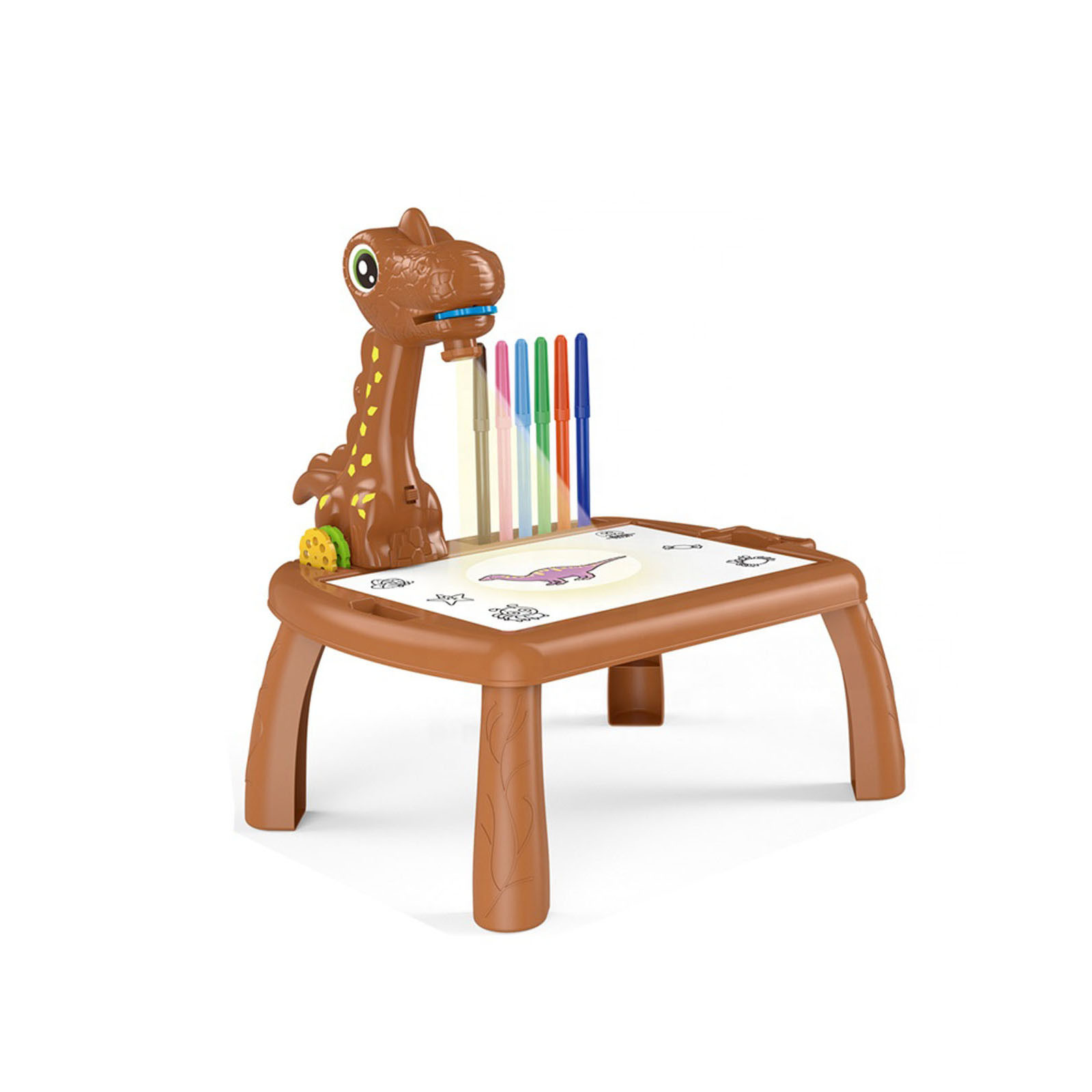 Toddler Toys,Drawing Projector Table for Kids,Drawing Board with Music ...