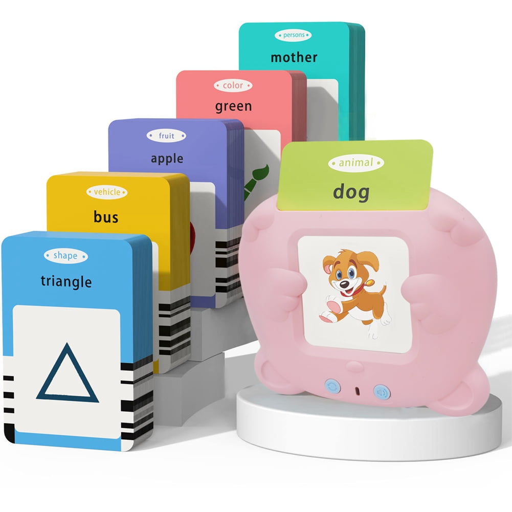 baozhu Interactive Learning Toddler Educational Flash Cards with ...