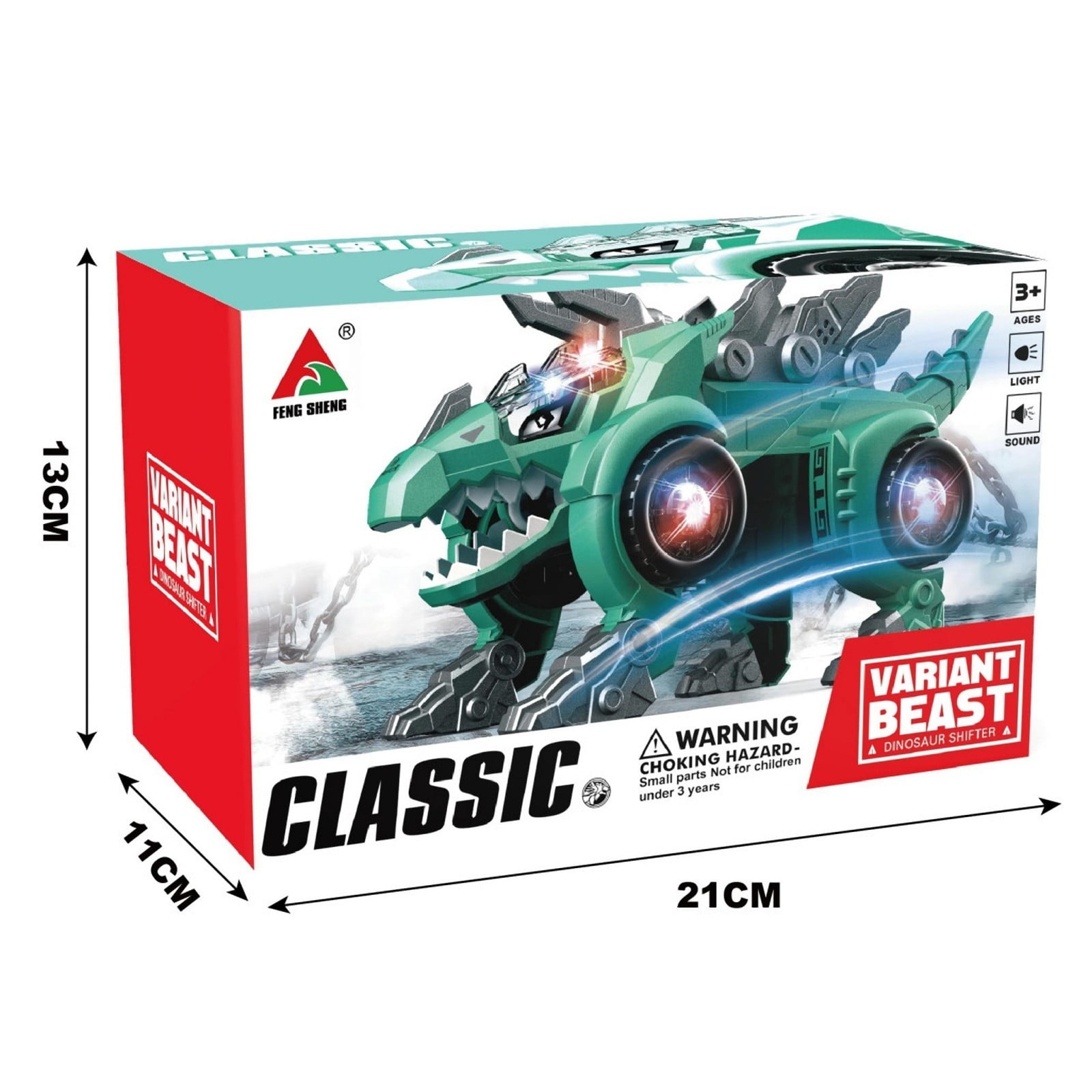 Toddler Toys, Kids Toy Cars, Electric Universal Dragon Transforming Car ...