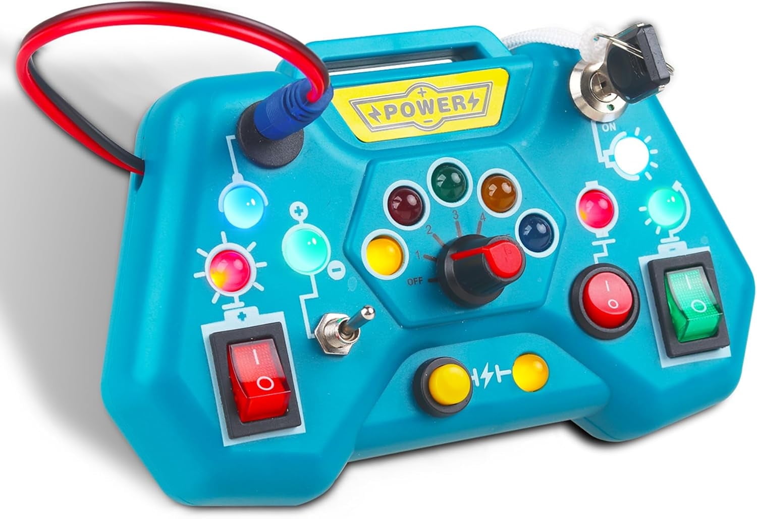 Montessori Busy Board Toys for Toddlers 1-3 - Baby Game Autism Sensory ...