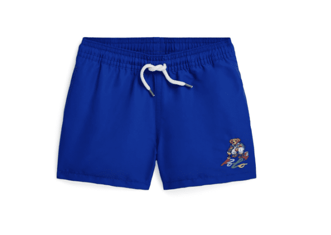 Toddler and Little Boys Traveler Polo Bear Swim Trunk - Walmart.com