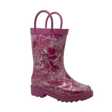 Toddler's Big Red Rubber Boots Red - Walmart.com